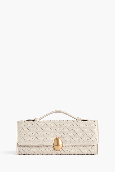 Chalk Erin Top Handle Bag - Women's Evening Bags | Witchery